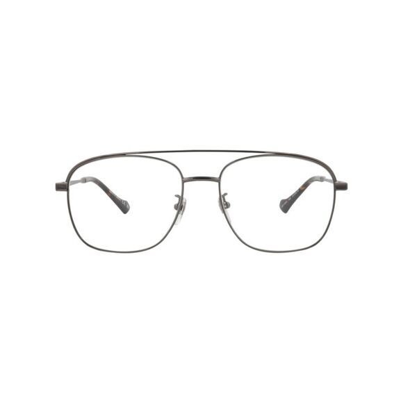 Gucci | Accessories | Gucci Squareframe Metal Optical Frames Multi Mens ...